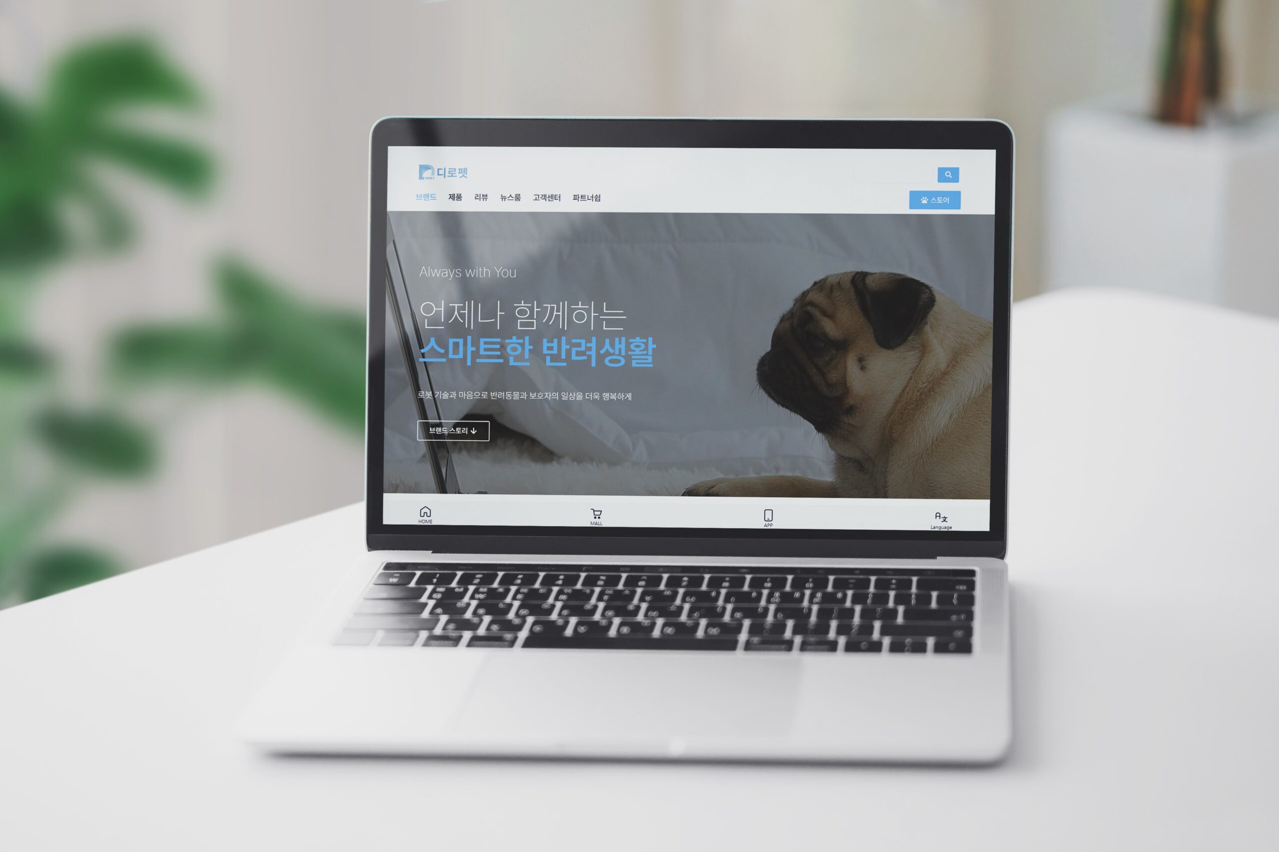 디로펫(Dropet) 홈페이지 리뉴얼 오픈 안내 - 디로펫(Dropet)